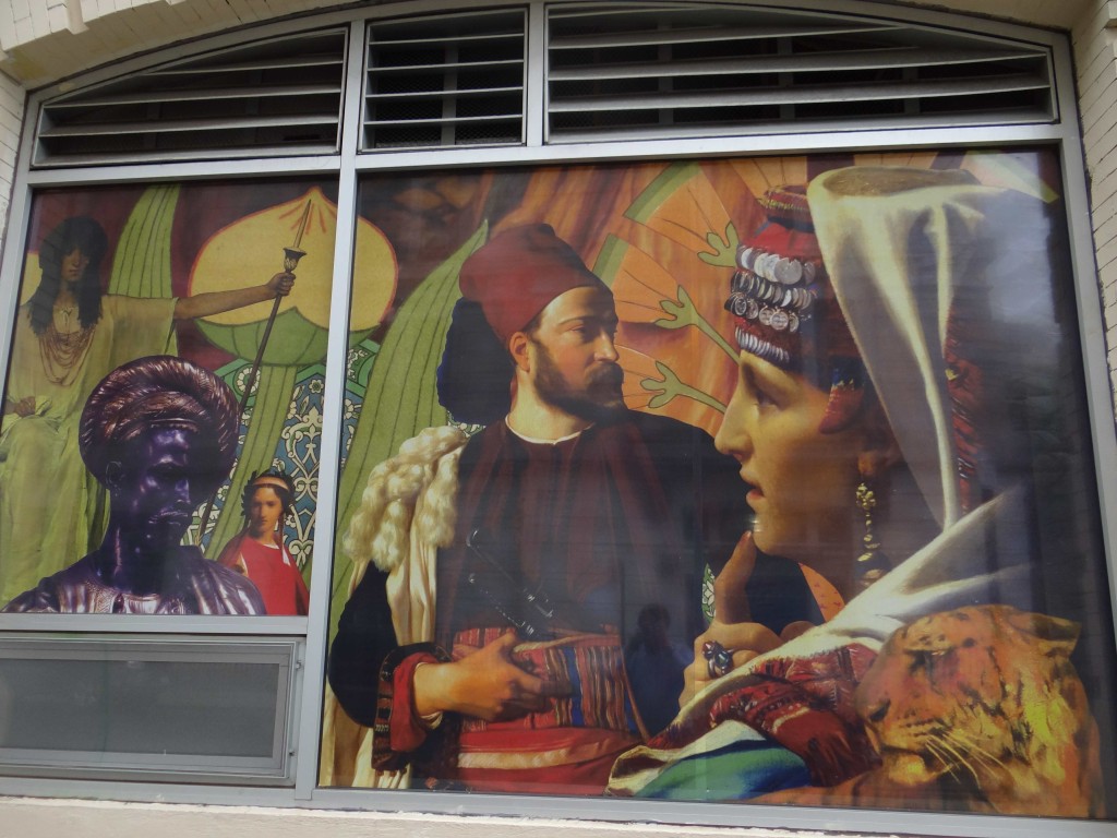 12a-museum exhibit graphics window vinyl